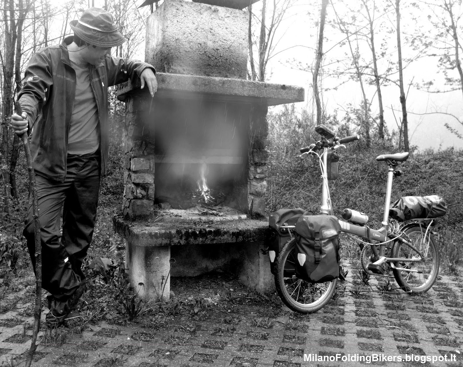 Milano Folding Bikers: Dahon Front Rack