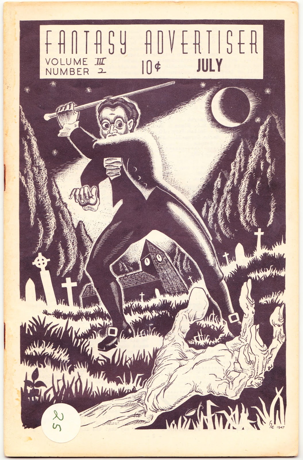 Papergreat: Fanzine flashback #3.5b: Fantasy Advertiser from 1948