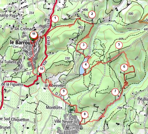 Topo Rando RLD: LE BARROUX