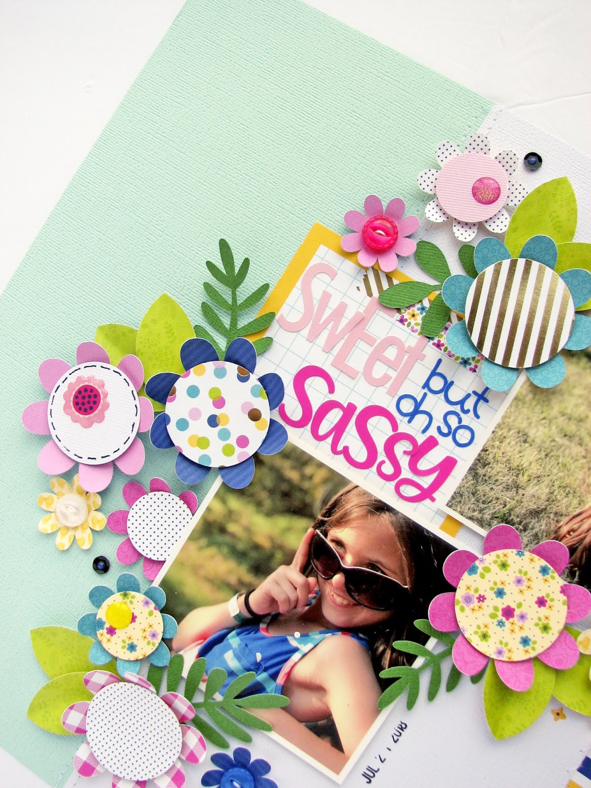 Doodlebug Design Inc Blog: Mixing Patterns on Your Projects | with Nicole