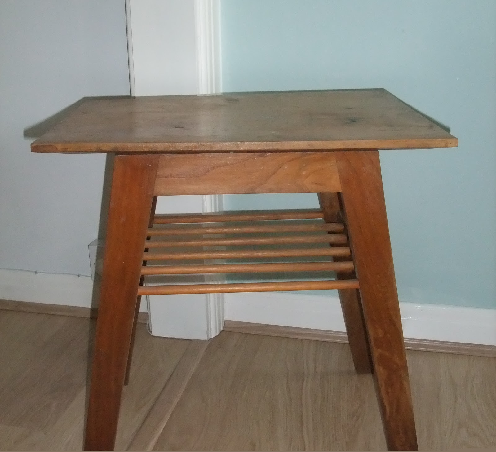 HOME RESTYLER: Before & After furniture restyle: Edgy side-table