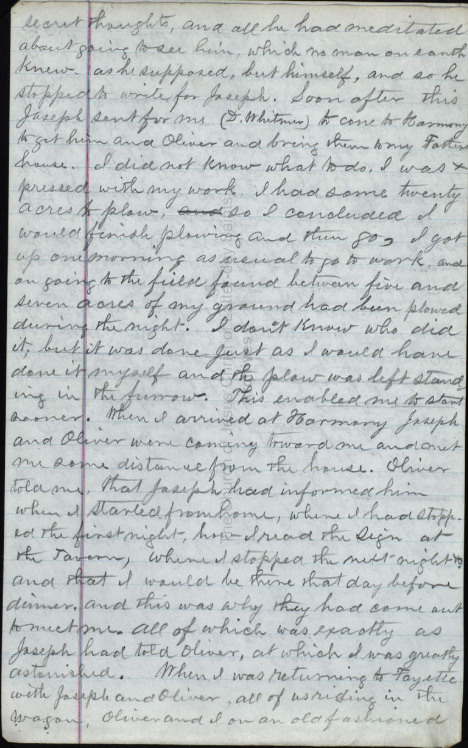 Saints Review: The Mary Whitmer problem