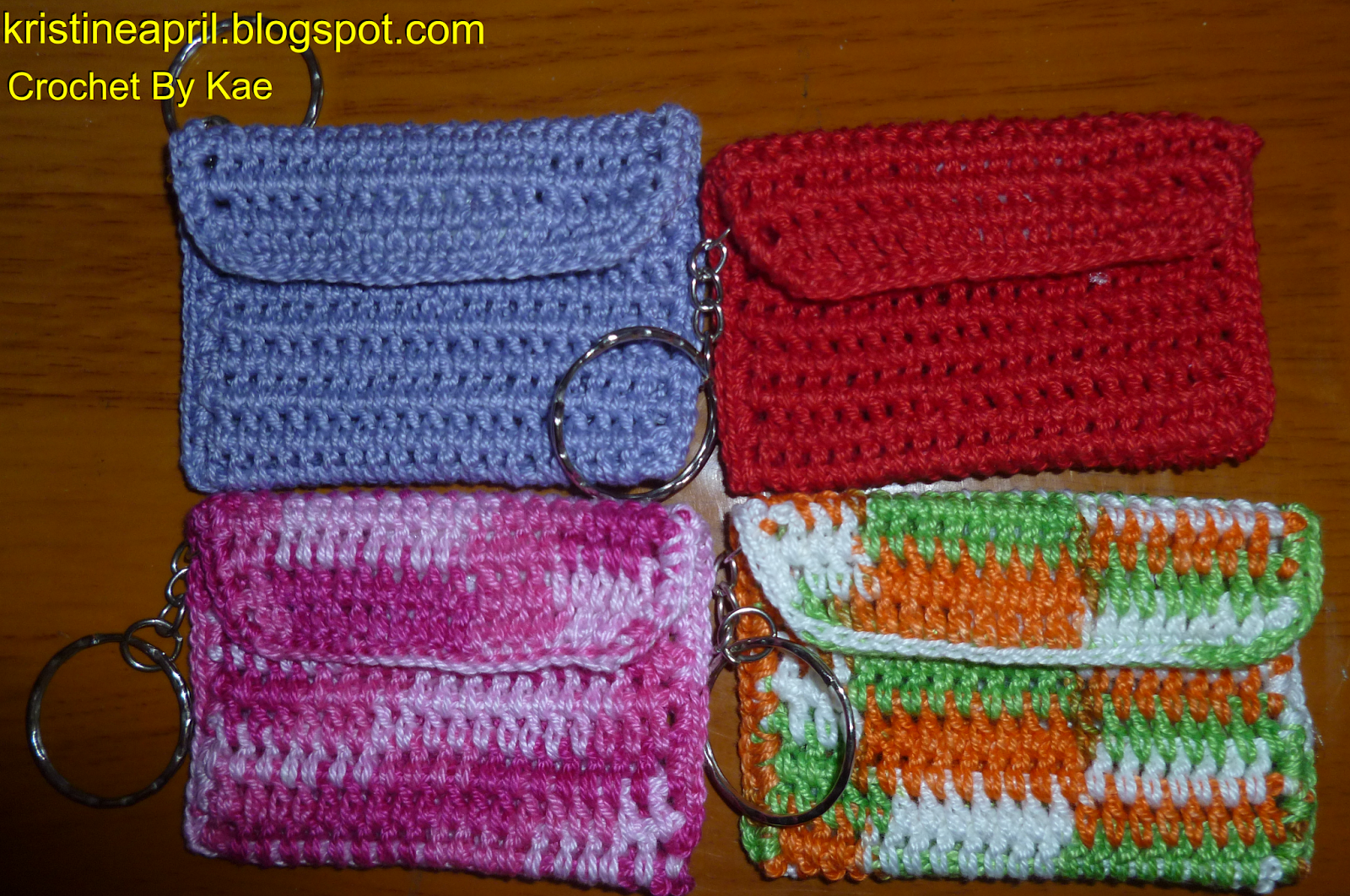 ROLLERCOASTER: Crochet Coin Purse Key Chain