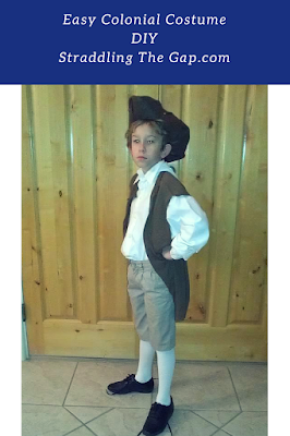 Straddling the Gap: DIY - Easy Colonial Costume