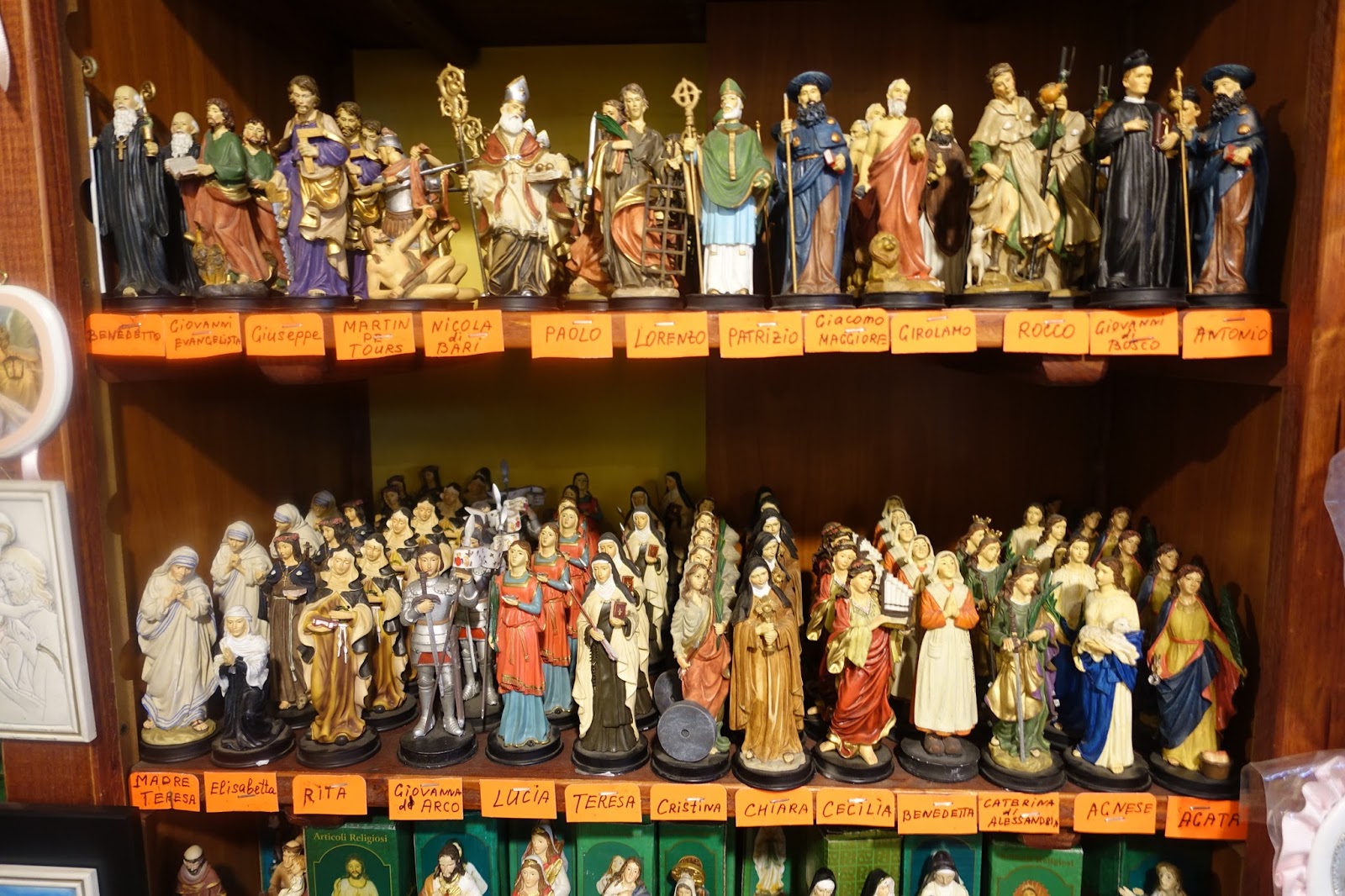 Rome the Second Time: All Saints All the Time - Shopping in the Vatican ...