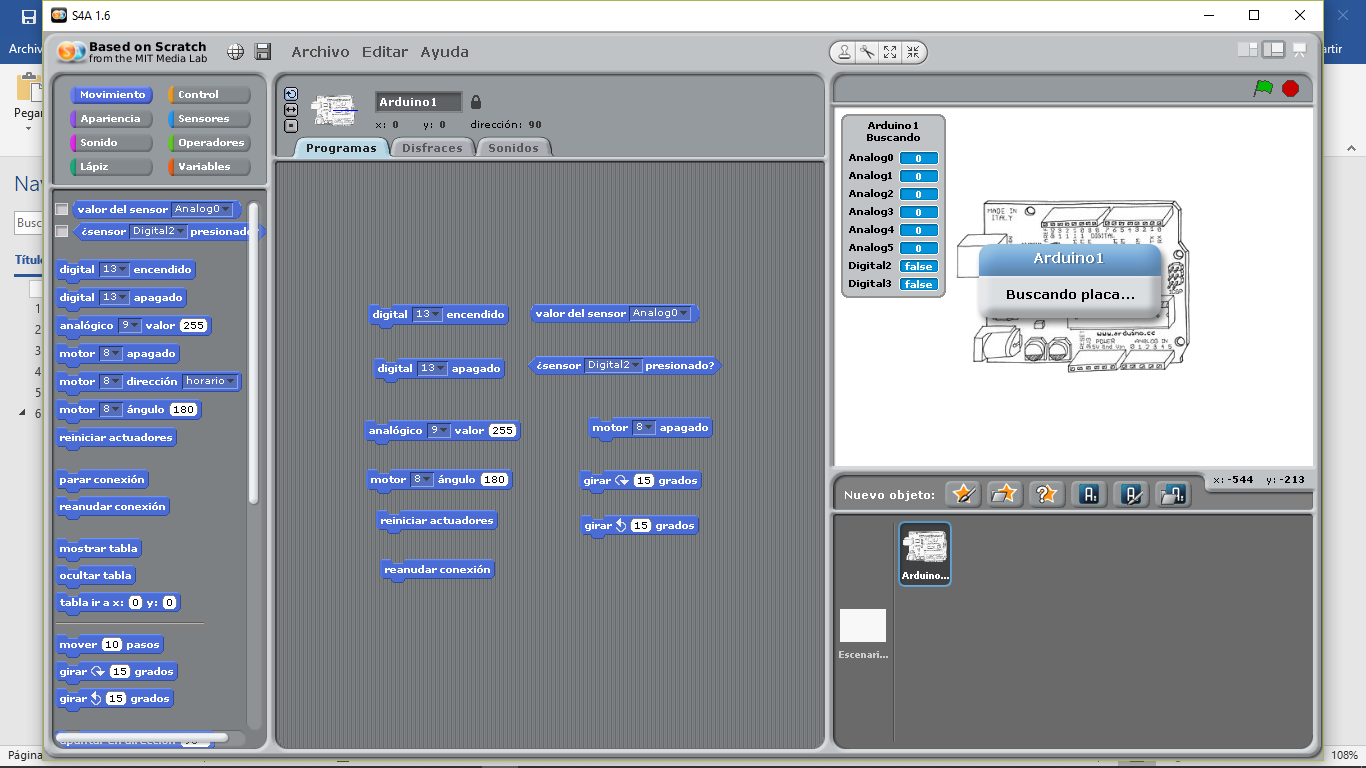 GUÍA DE SCRATCH PARA ARDUINO (S4A)