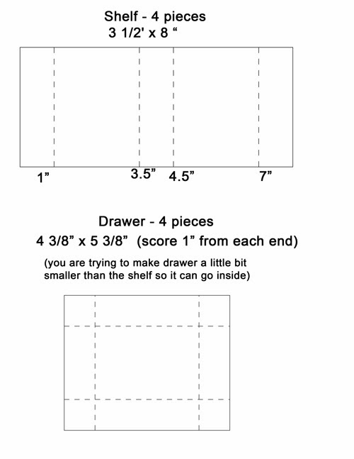 You just have to add a 6x 6 for base where you stick the drawers
