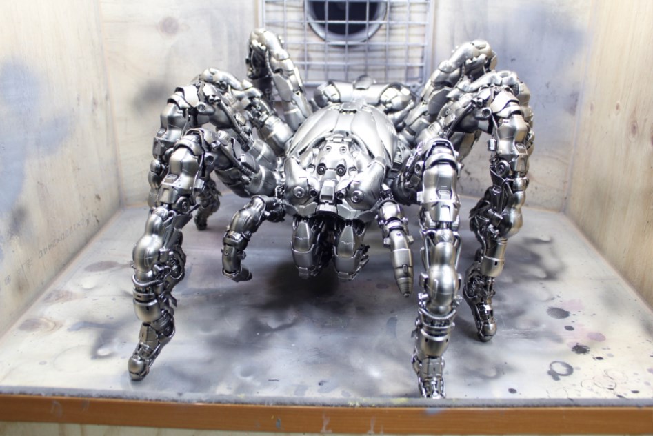 GUNDAM GUY: Gunpla Kit-Bash Spider Mecha - Custom Build