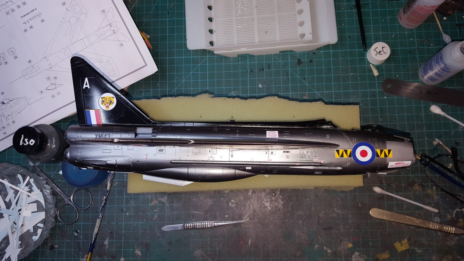 The Mechanics Modelling World: EE Lightning F1 WIP #2