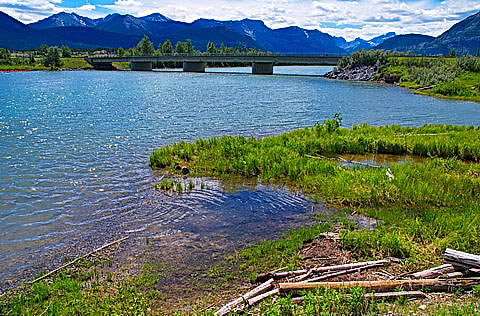 THE WORDSMITH MILL: Seebe Dam Alberta ( Alberta Places )