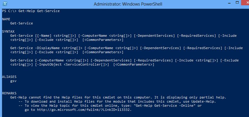 PowerShell and 'Get-Help' Basics