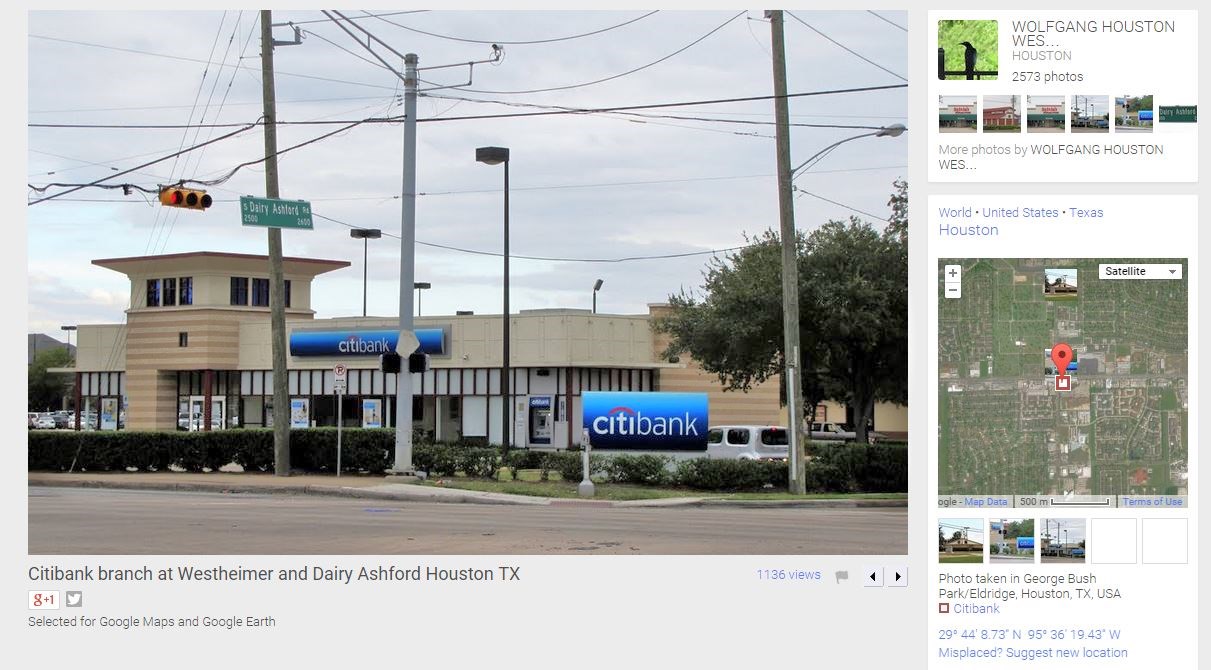 H-Town-West Photo Blog: Citibank branch now BB&T - Corner location on ...
