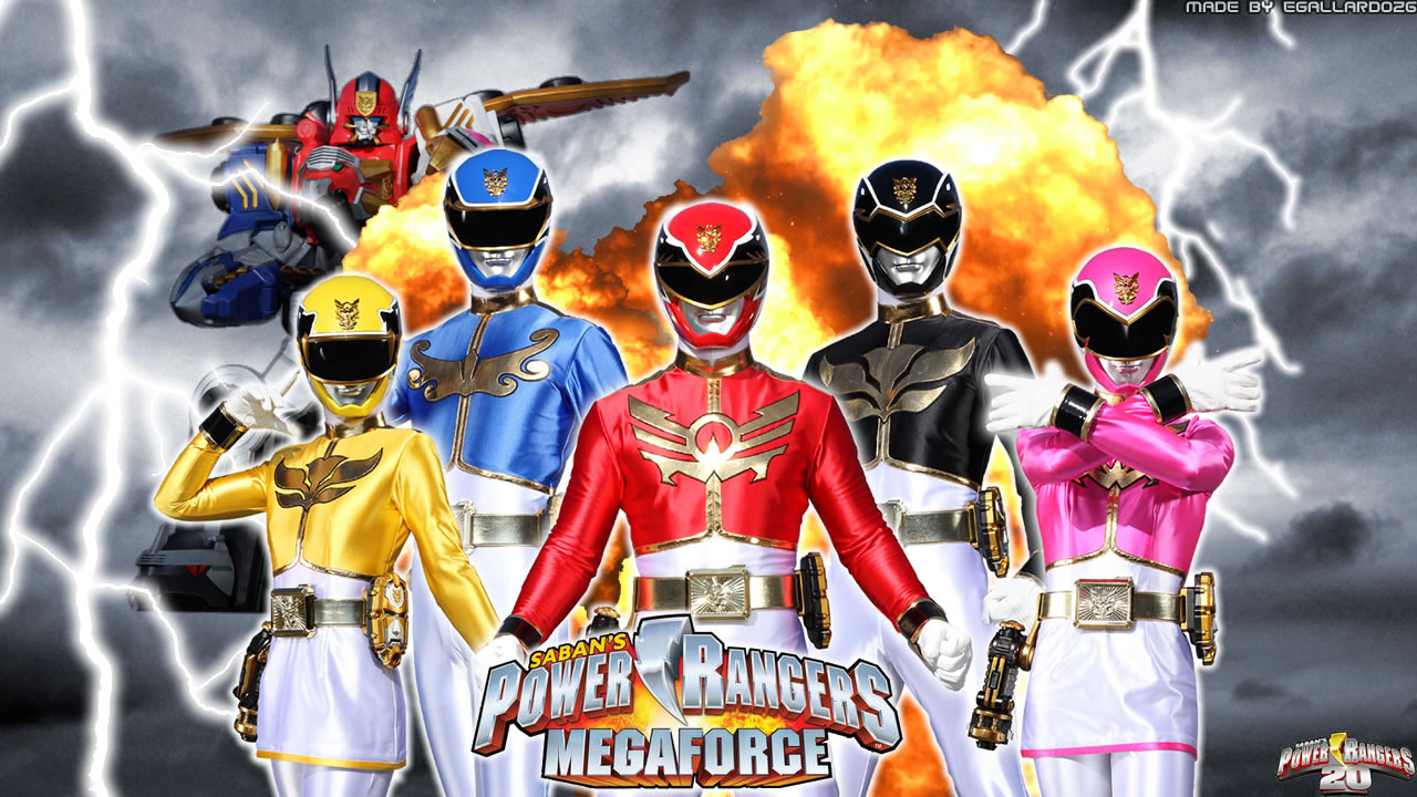 Power Rangers 20 anos: Power rangers megaforce