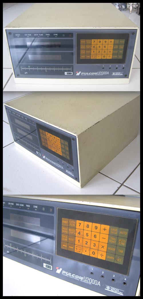 2nd MACHINE: Flexible electronic micrometer, E-PU2100A PULCOM U2000A ...