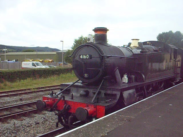 Steam Memories: GWR Large Prairie No 4160 at Minehead