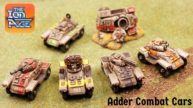 Wargame News and Terrain: The Ion Age: New Cheaper 15mm Adder Combat ...