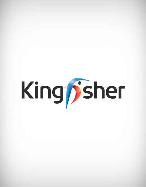 kingfisher vector logo