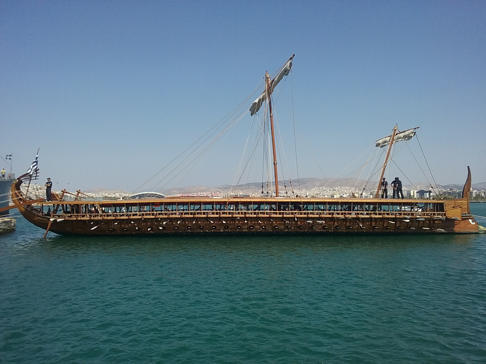 Olympias: The birth of a 2,500 years old ancient Greek trireme ...