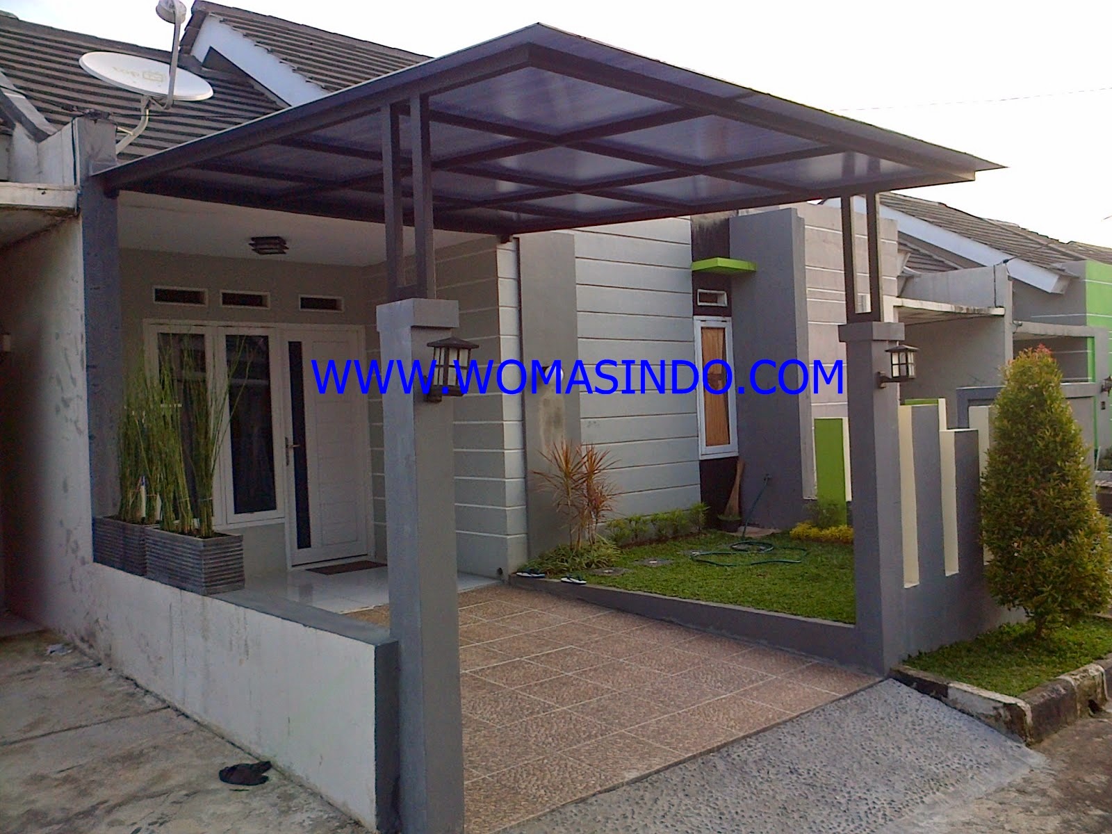 atap kanopi fiber:canopy policarbonate: atap canopy fiber:kanopi ...