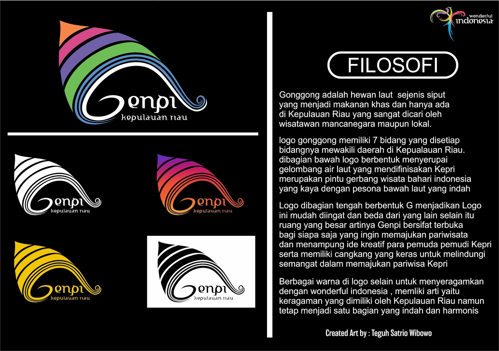 Pemenang Sayembara Desain Logo Genpi Kepri 2017 - Generasi Pesona ...