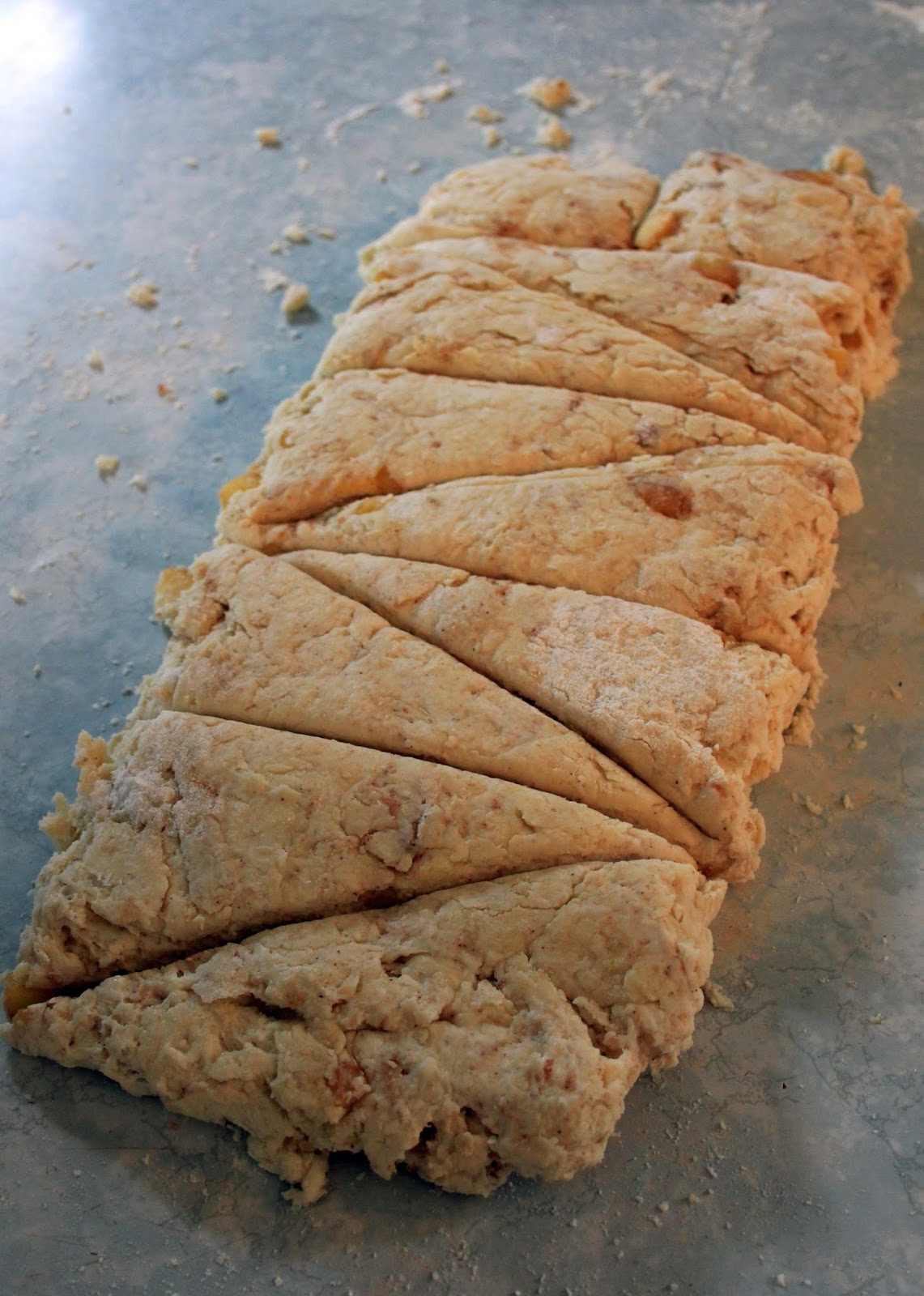 Jo and Sue: Caramel Apple Scones