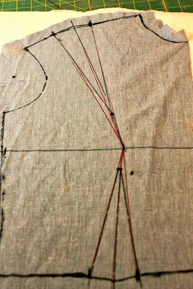 Draping The Basic Bodice: Drafting Front Bodice Sloper | Sew Country ...