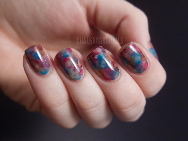 More watercolor nails! | Chalkboard Nails | Phoenix, Arizona Nail Artist