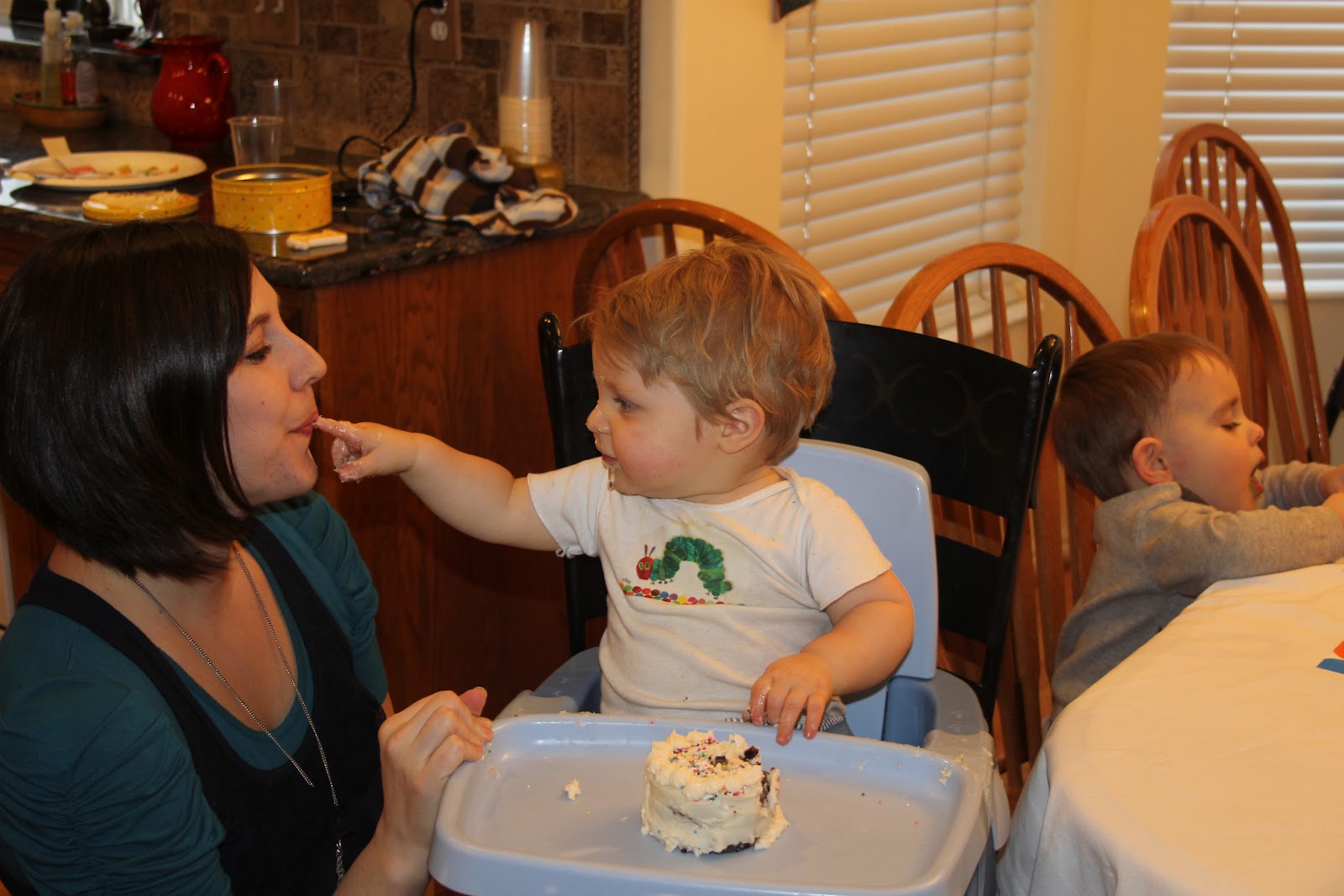 jed. jenny. addison. dalton: Dalton's 1st {early} Birthday Party!