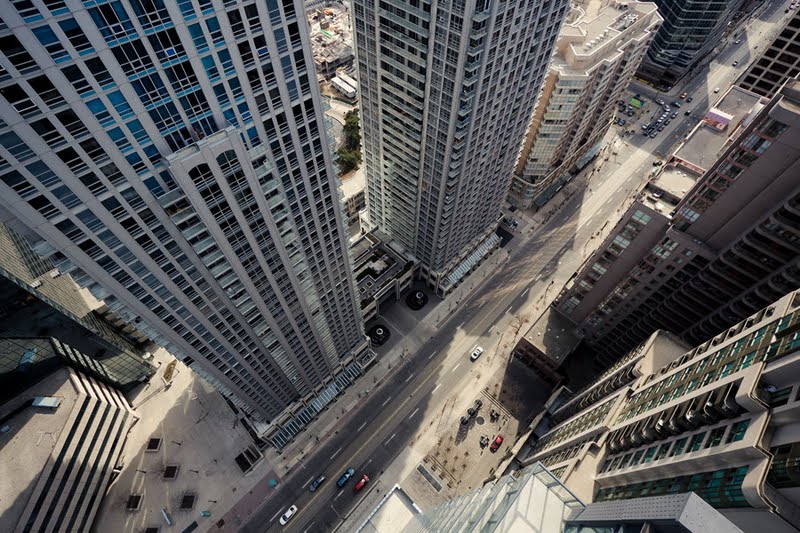 TODAY FOR TOMORROW: Vue plongeante du haut des buildings comme vous ne ...