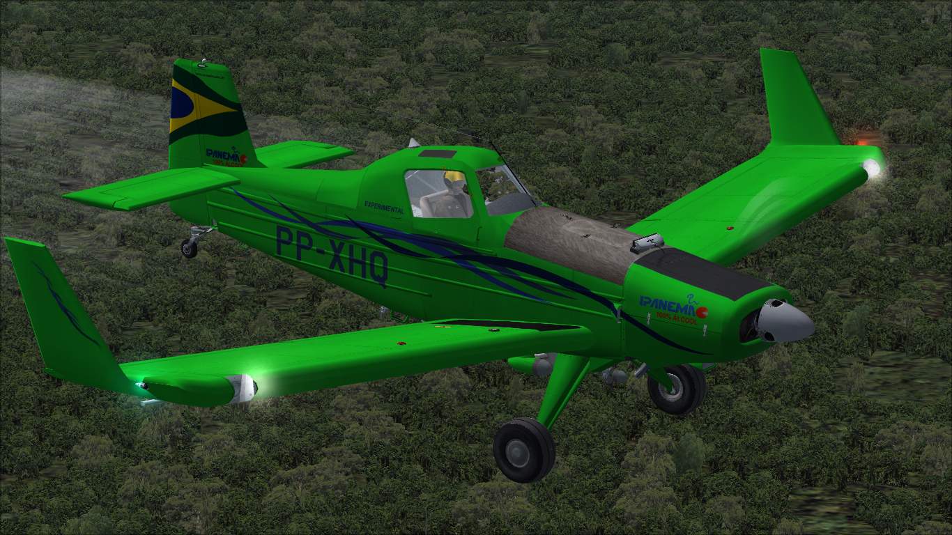 Texturas Brasileiras: Embraer EMB-202 Ipanema PP-XHQ