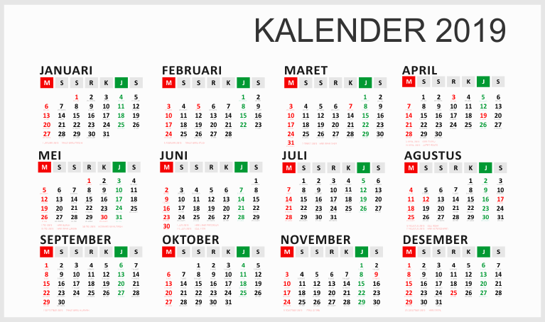 60+ Konsep Desain Kalender Pks, Desain Kalender