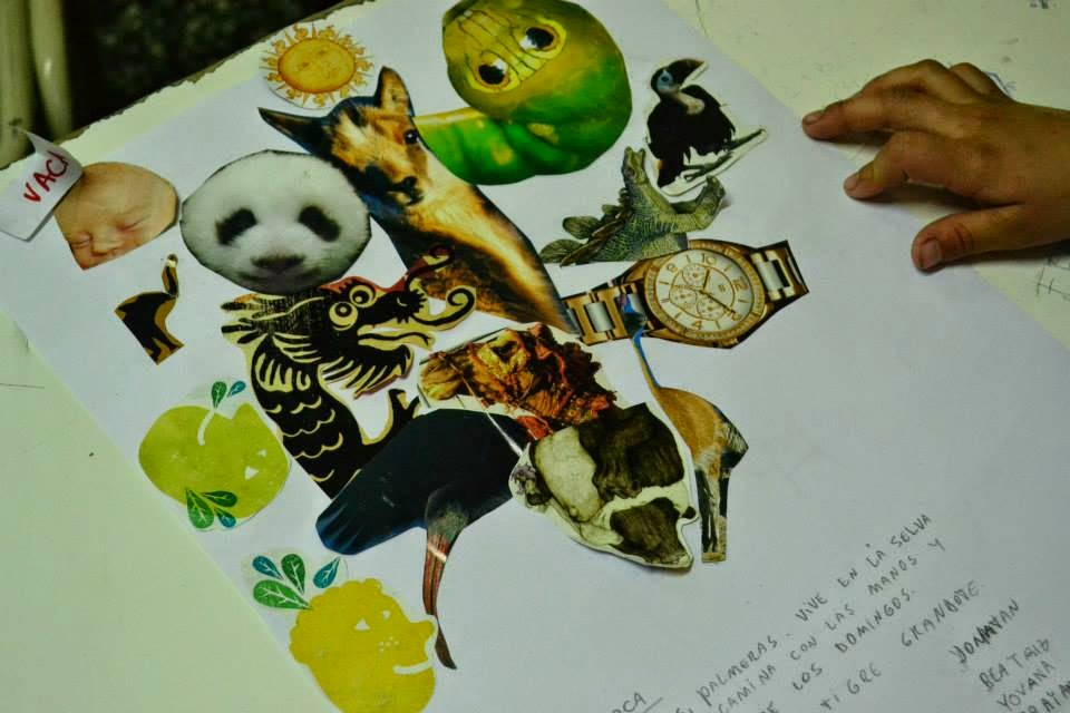 Azul Mar: Poemas-collage dadaísta