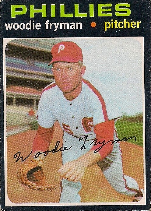 Topps 1971: no. 414 - woodie fryman