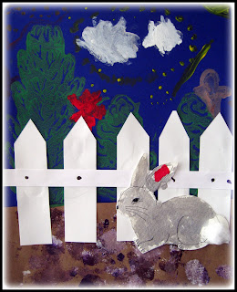 PLATEAU ART STUDIO: Peter Rabbit visits Monet's Garden