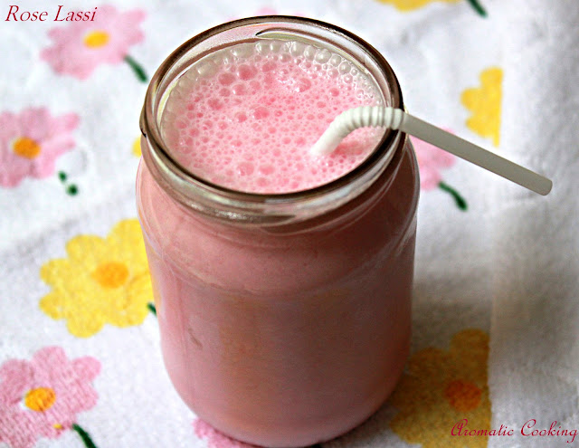 Aromatic Cooking: Rose Lassi