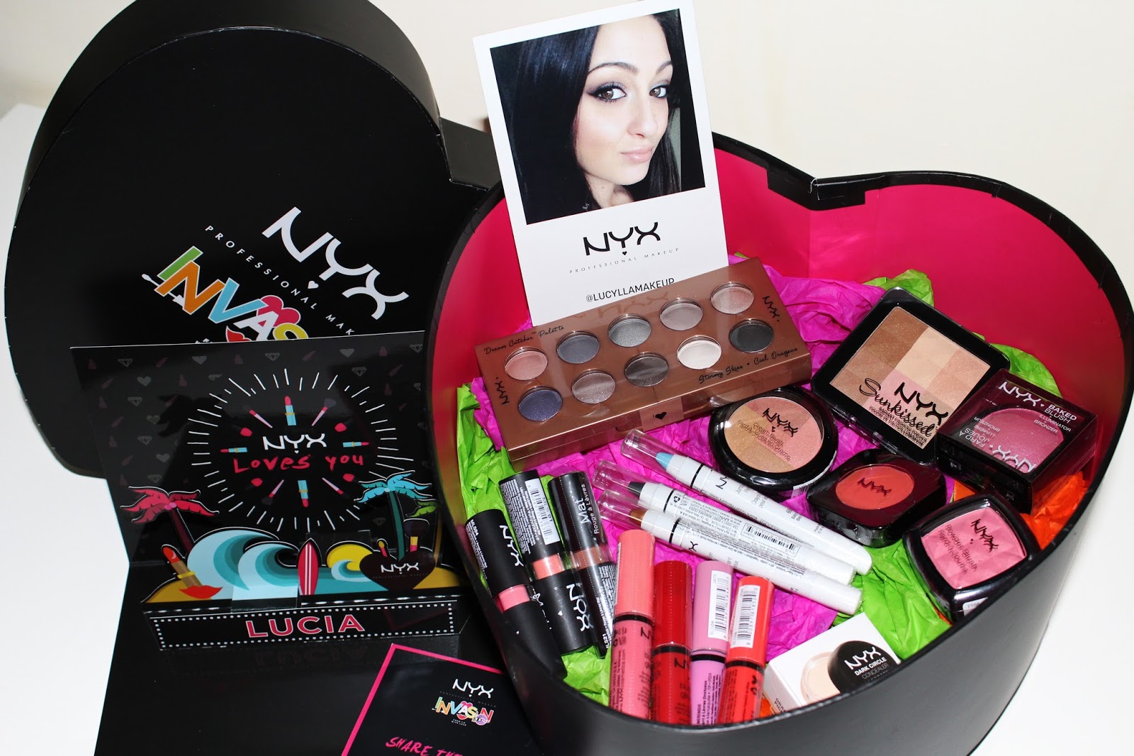 GIFT BOX NYX COSMETICS ITALIA #NYXINVASION | Lucyllamakeup
