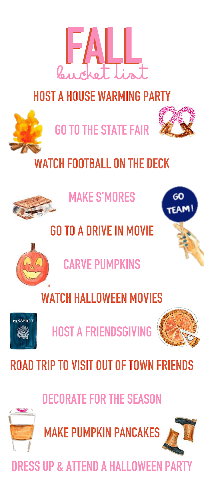 Prep In Your Step: Fall Bucket List