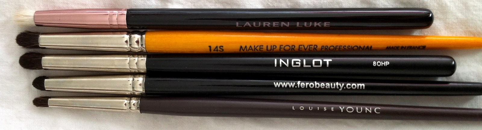 Make Up For Dolls: The Eye Brush Series - 4: Pencil (bullet) brushes