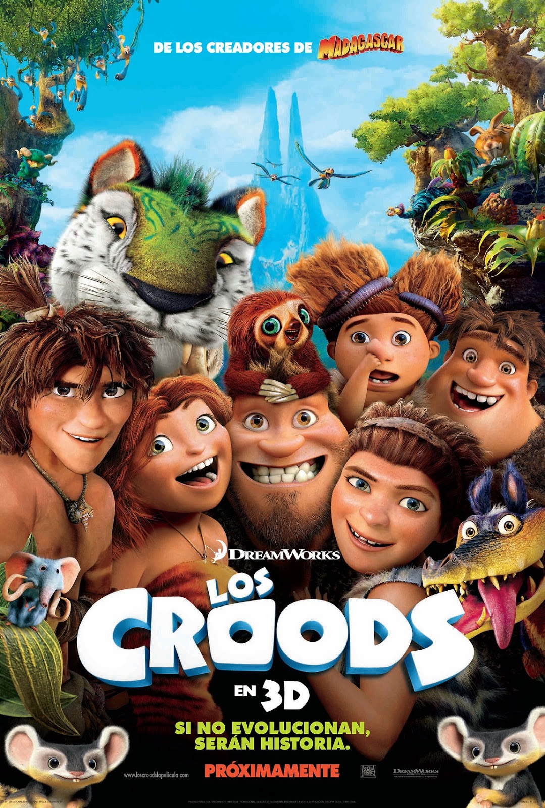 Reseña: Los Croods 4DX-3D (The Croods 4DX-3D) | SÓLO SANGRONS