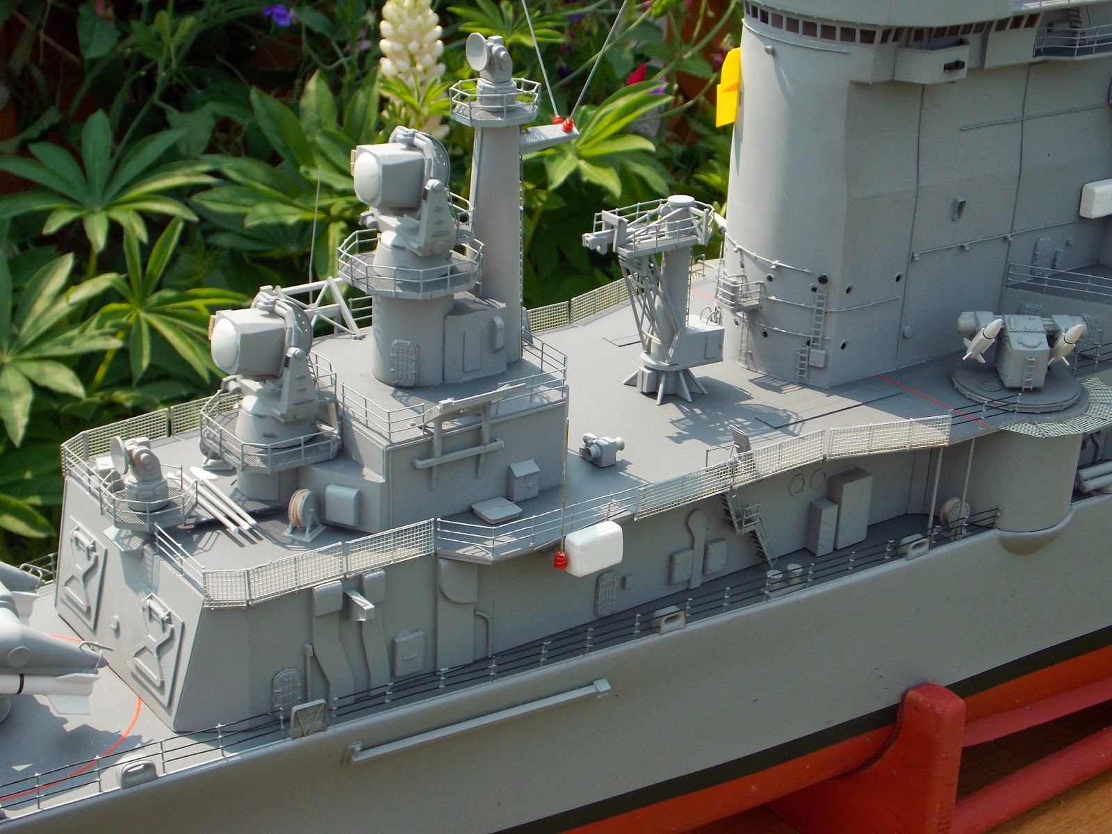 USS Columbus CG12: Completed Model