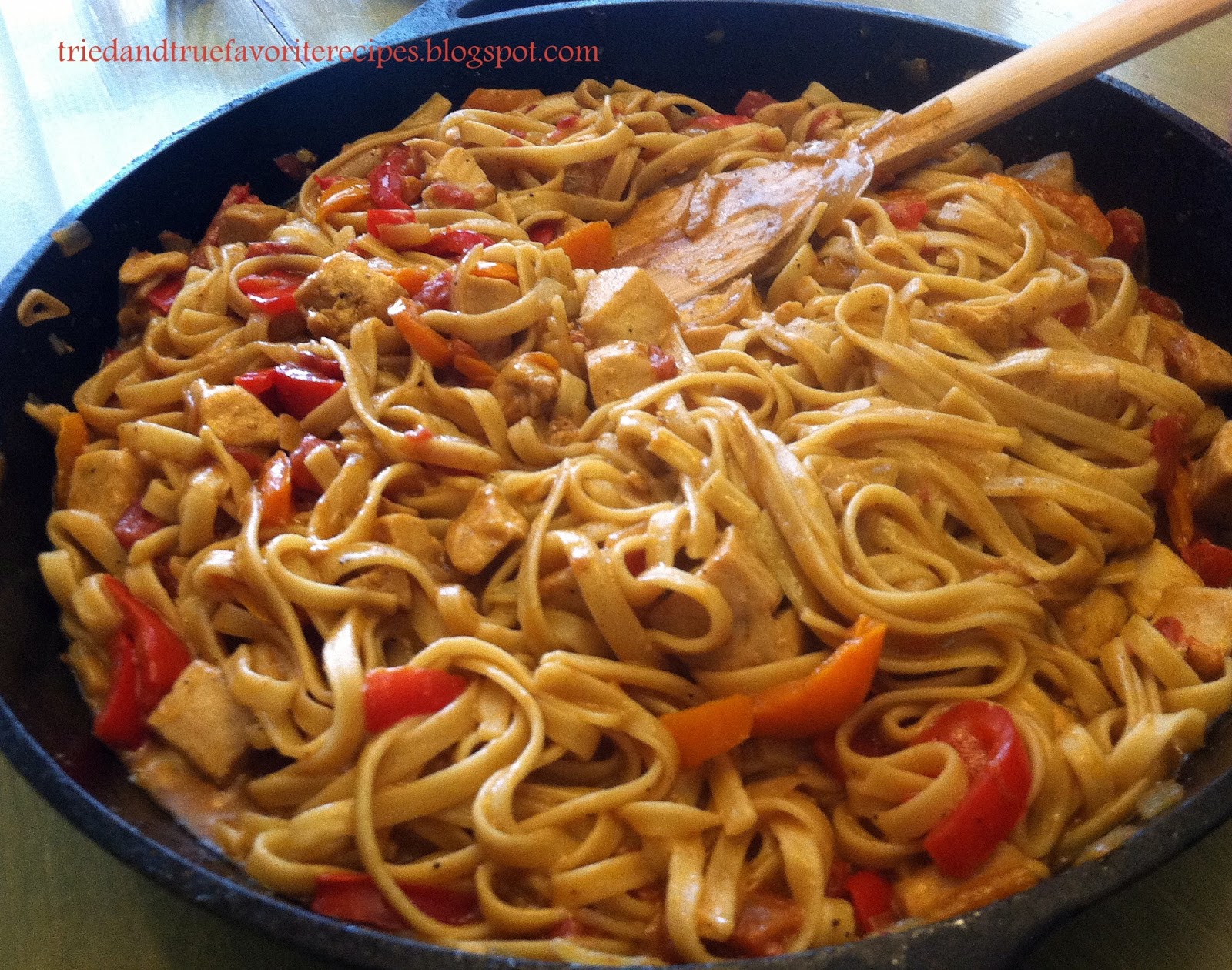 Tried and True Favorite Recipes: Cajun/Creole Chicken Pasta