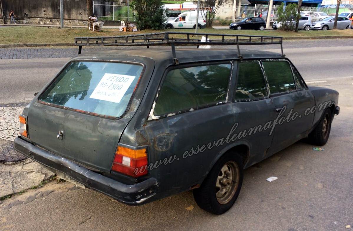 Registros Automotivos do Cotidiano: Chevrolet Caravan 1983