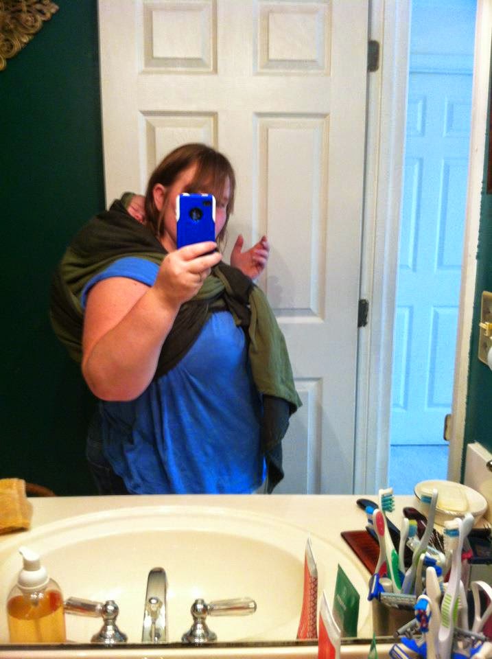 Babywearers of the Midlands: Back to the Beginning - Wearing a Newborn