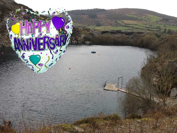 I Are Diver: Portroe Quarry; 5 degrees C and the need to pee