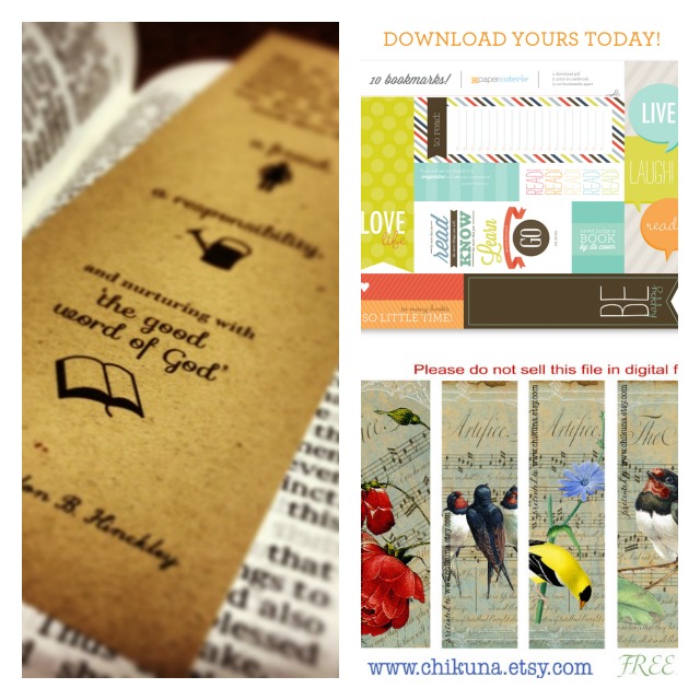 Happy Mother's #BookmarkMonday (100) : FREE printables / guiltless reading