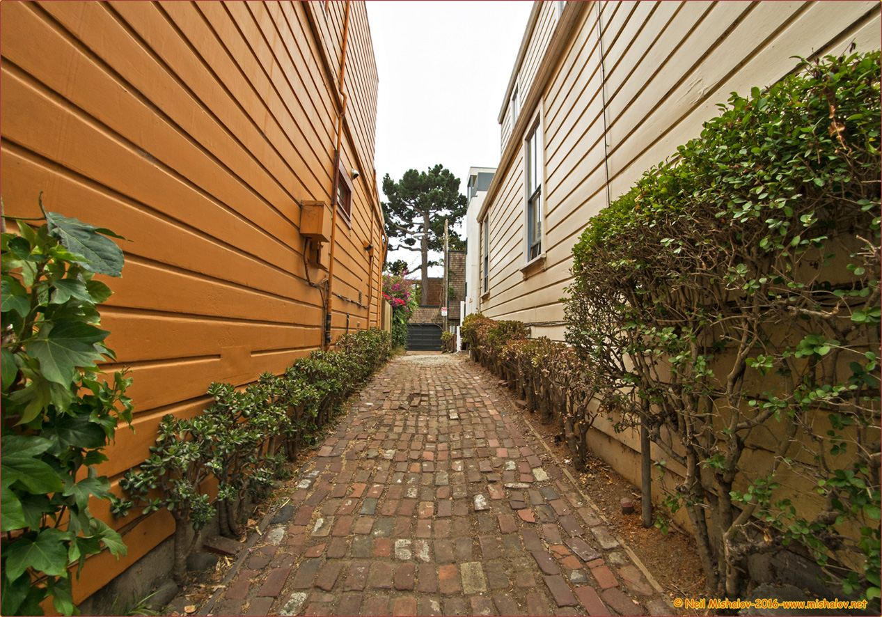 San Francisco Bay Area Photo Blog: Alleyways, pathways, and one-way ...