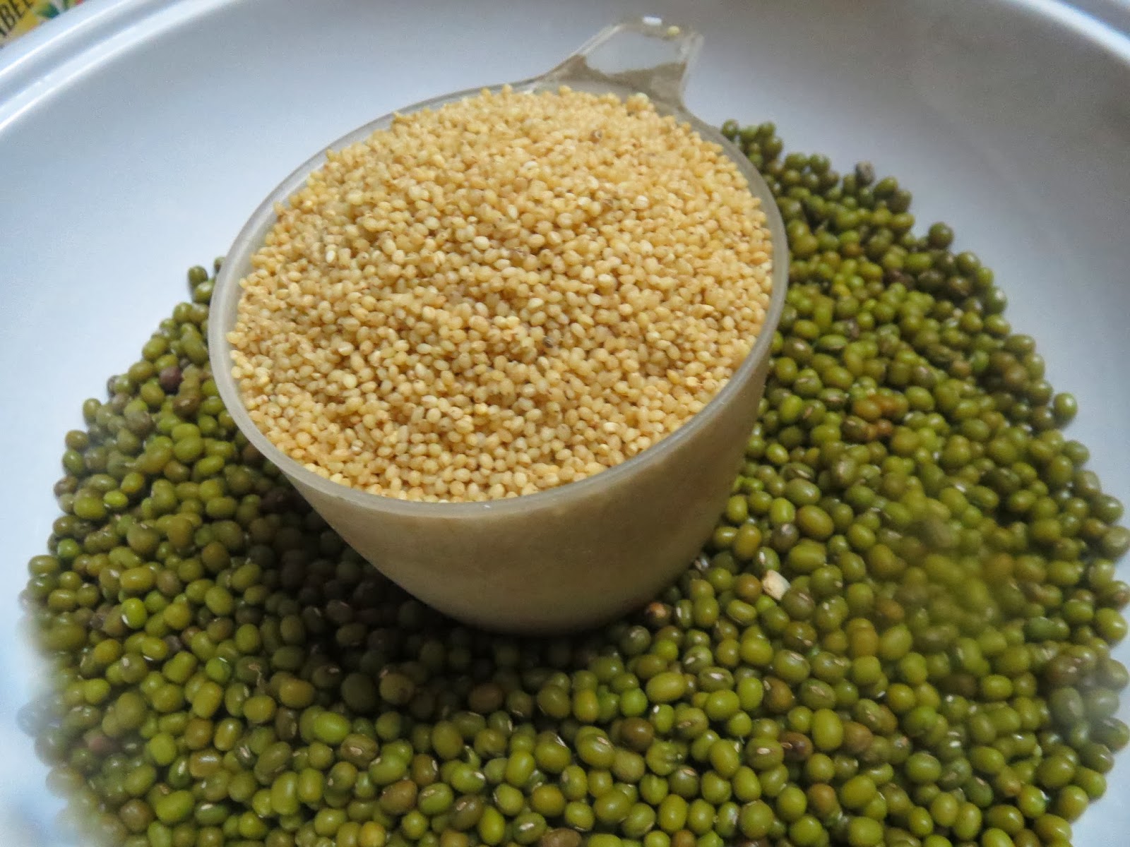 ಅಡಿಗೆ - Adige: Whole Moong & Navane Dosa