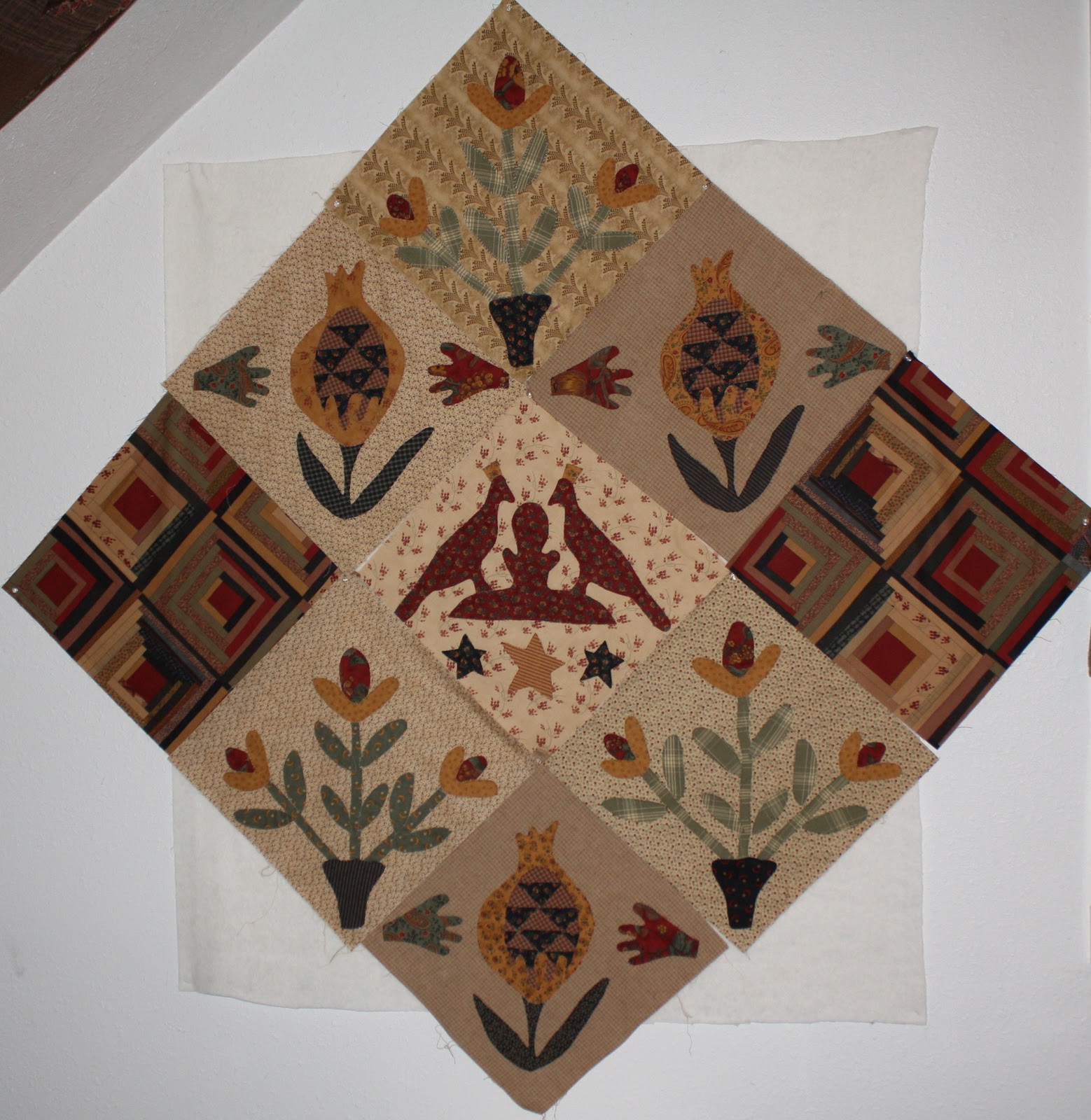 Tom Miner Quilts and Folk Art: Sweet Grace by Jan Patek