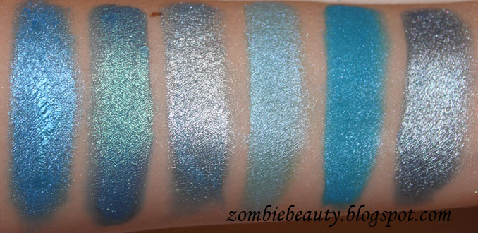 Zombie Beauty: Medusa Makeup Eye Dust Collection part 2
