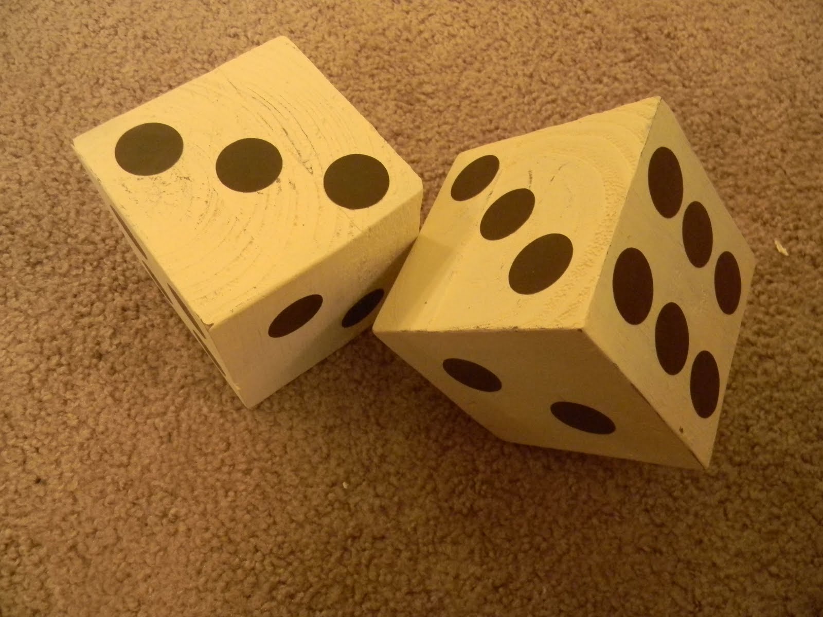 Mama's Lil Baby Loves Shortening Bread: DIY Jumbo Dice